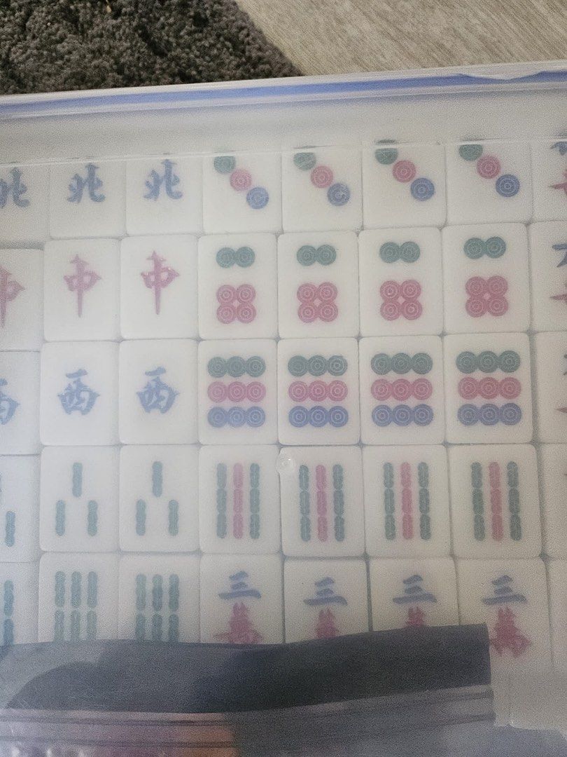 Mahjong Tiles, Hobbies & Toys, Toys & Games on Carousell