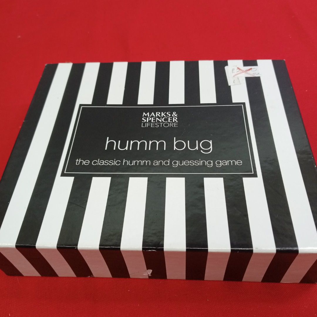 Marks and Spencer humm bug guessing game card game complete set for 175 ...