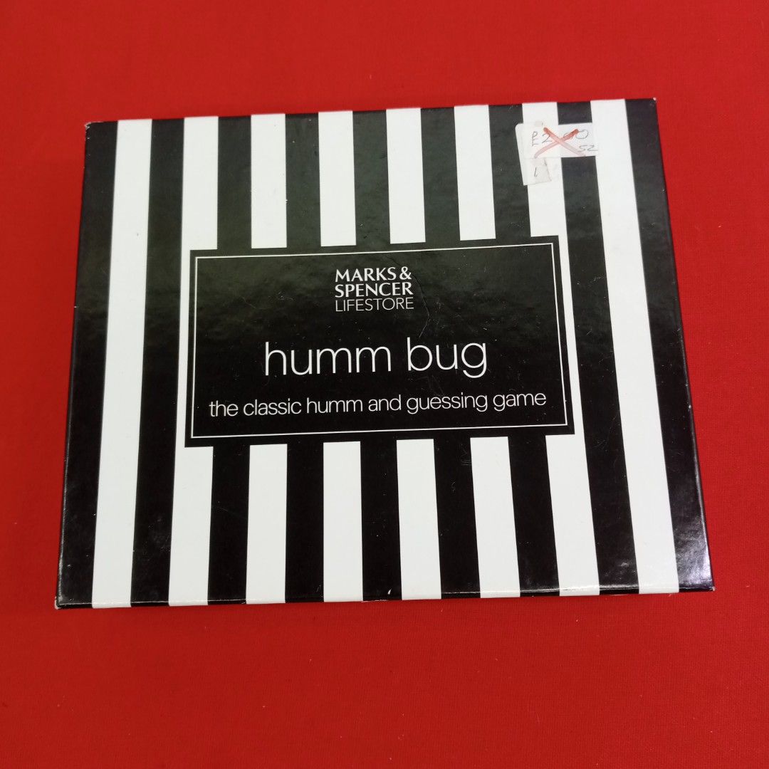 Marks and Spencer humm bug guessing game card game complete set for 175 ...