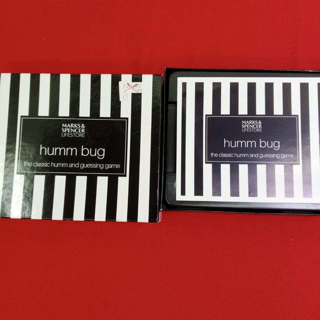 Marks and Spencer humm bug guessing game card game complete set for 175 ...