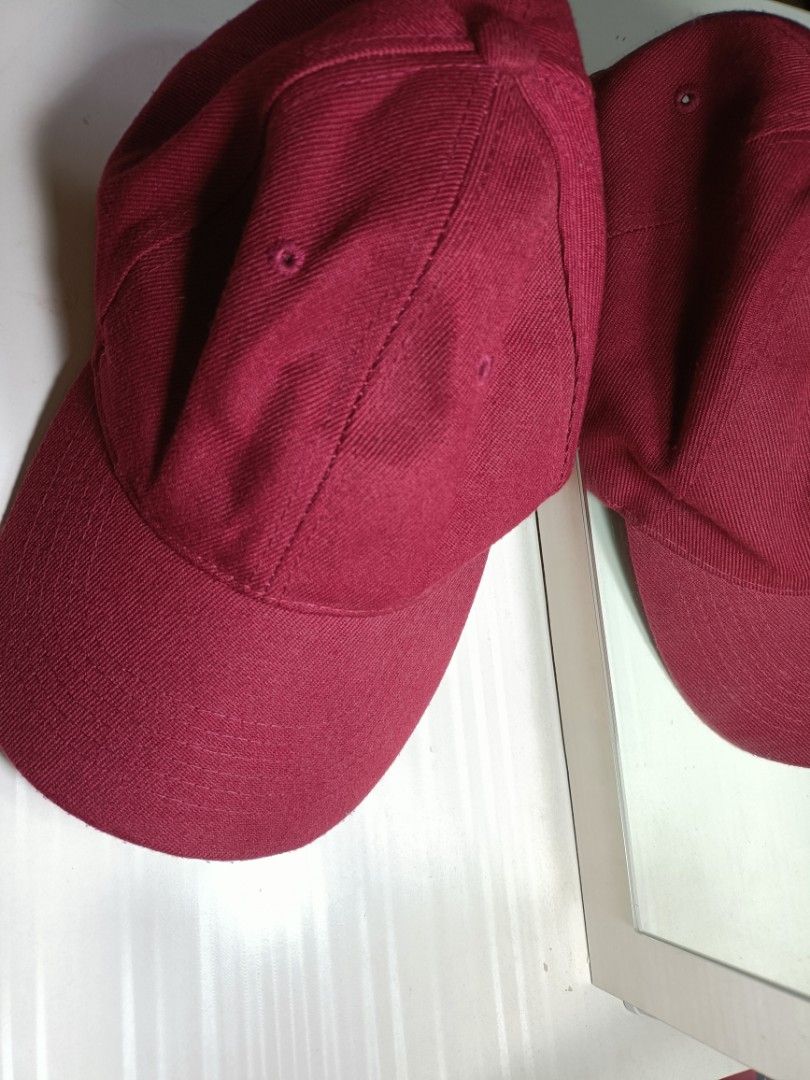Maroon Cap, Men's Fashion, Watches & Accessories, Caps & Hats on Carousell