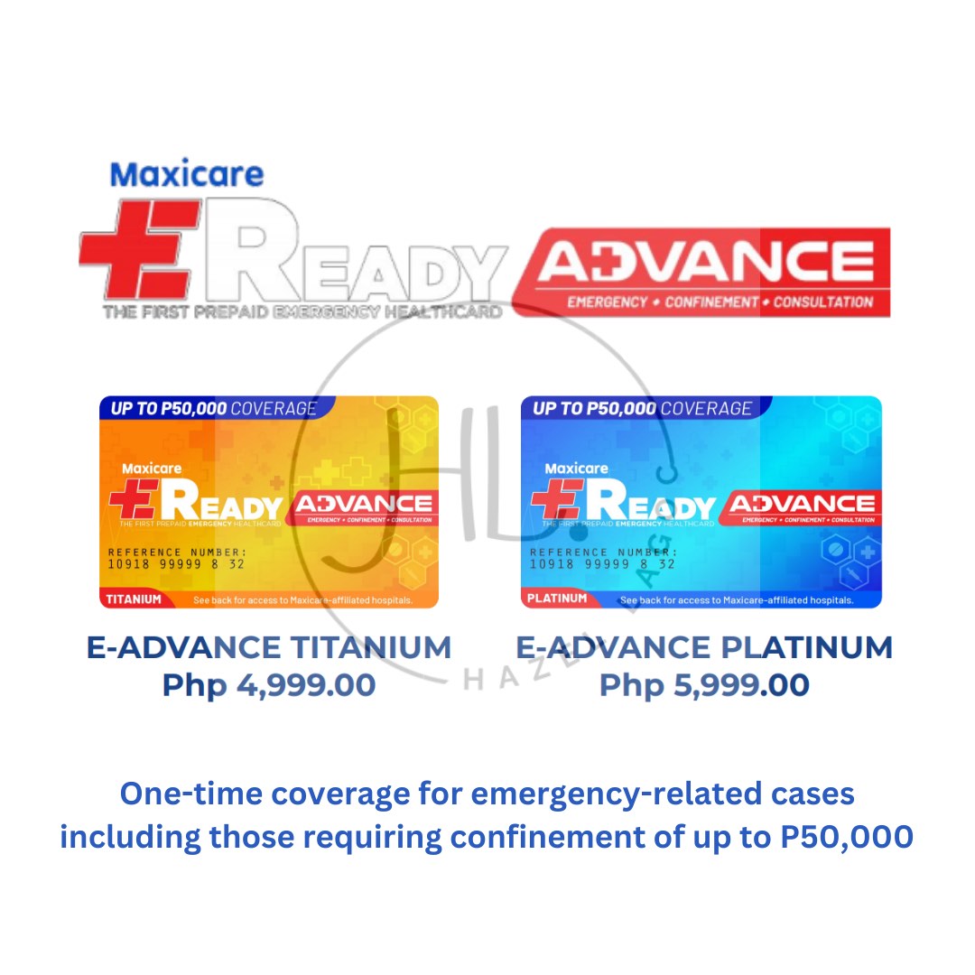 Maxicare Prepaid HMO EReady Advance, Health & Nutrition, Family ...