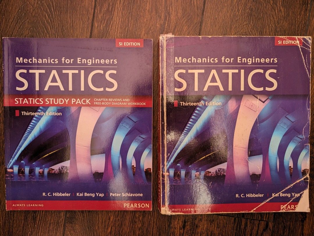 Mechanics for Engineers - Statics 13th Edition, Hobbies & Toys, Books ...