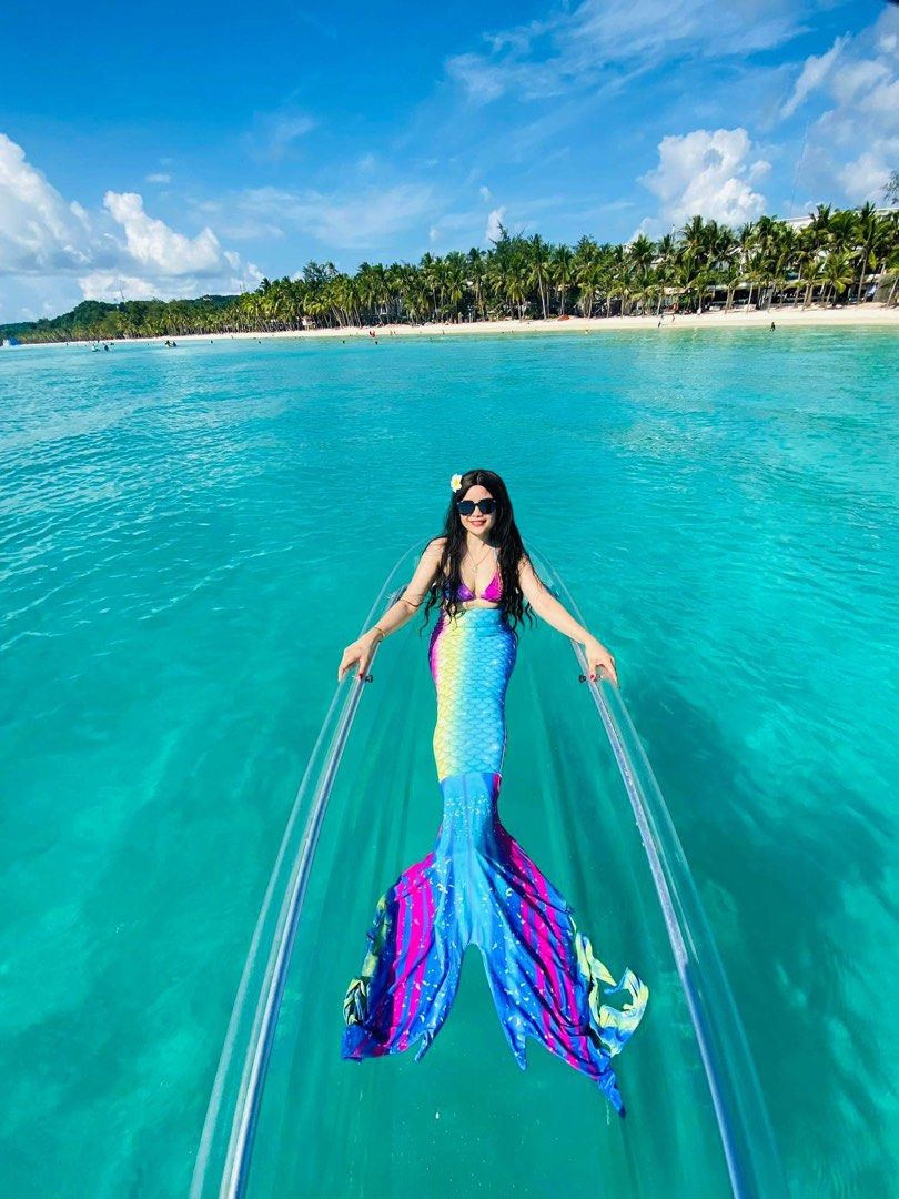 Mermaid Costume / Swimsuit Bikini DUO, Women's Fashion, Swimwear ...
