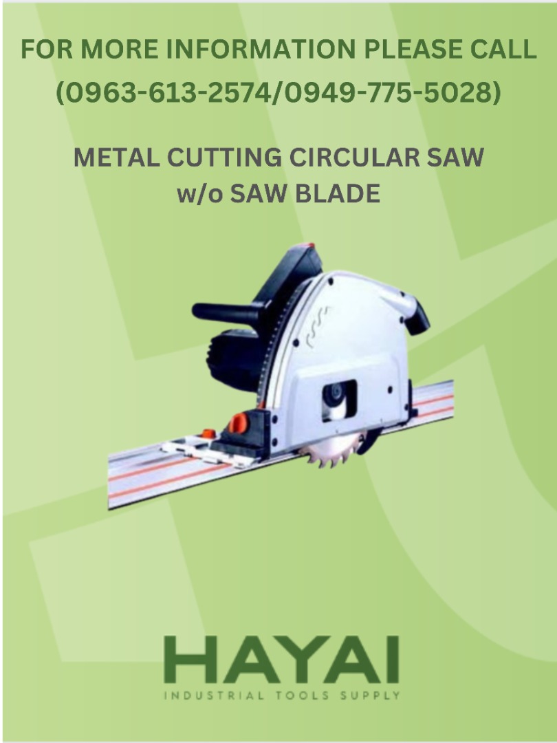 METAL CUTTING CIRCULAR SAW w/o SAW BLADE, Commercial & Industrial ...