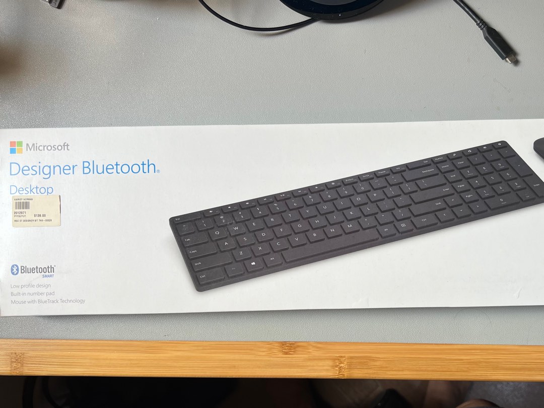 Microsoft Designer Bluetooth keyboard, Computers & Tech, Parts & Accessories, Computer Keyboard ...