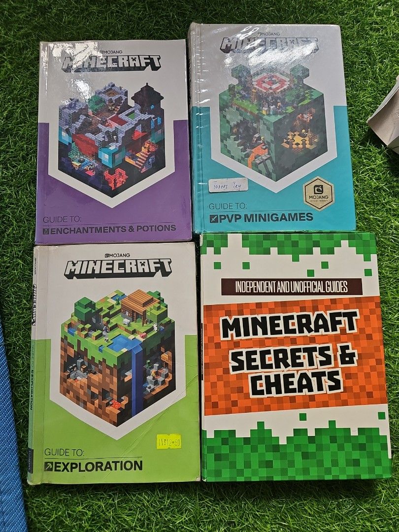 Minecraft games book, Hobbies & Toys, Books & Magazines, Comics & Manga ...