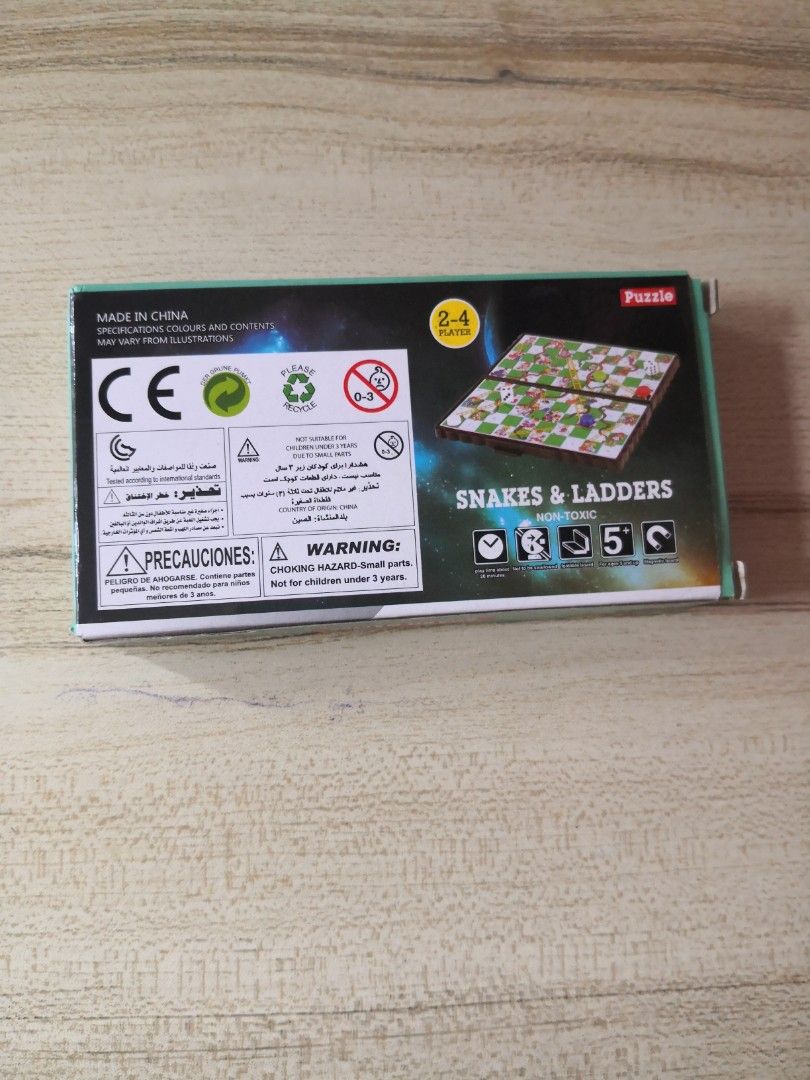 Mini snake and ladder board game on Carousell