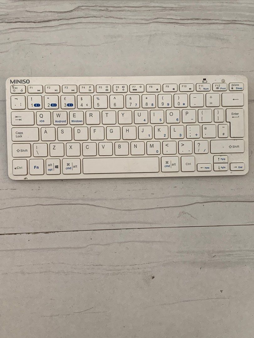 Miniso keyboard, Computers & Tech, Parts & Accessories, Computer Keyboard on Carousell