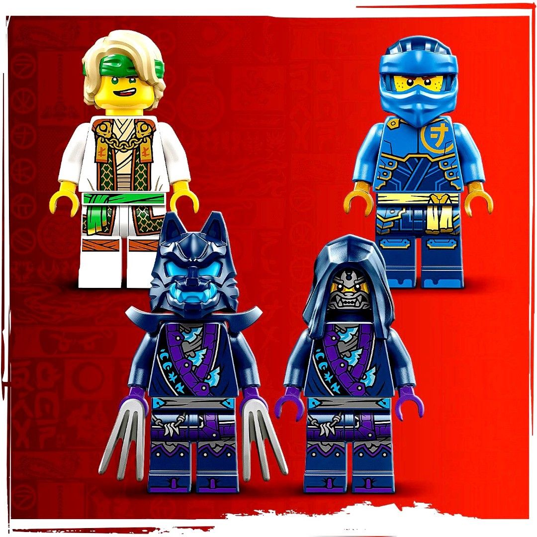 MISB Lego Ninjago Dragons Rising Jay S Mech Batte Pack Includes Master Lloyo Jay Wolf