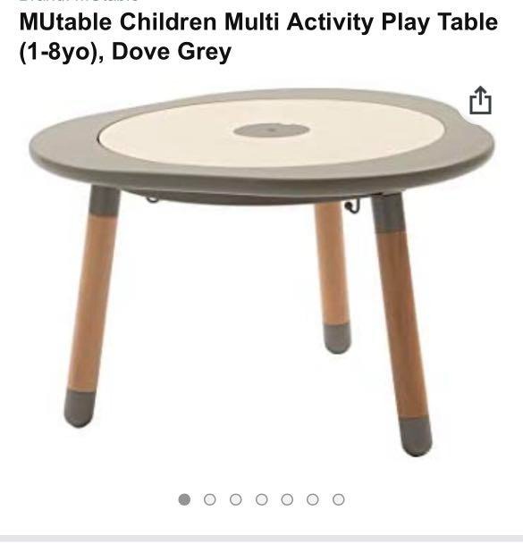MUtable Children Multi Activity Play Table (1-8yo), Tiffany, Babies ...