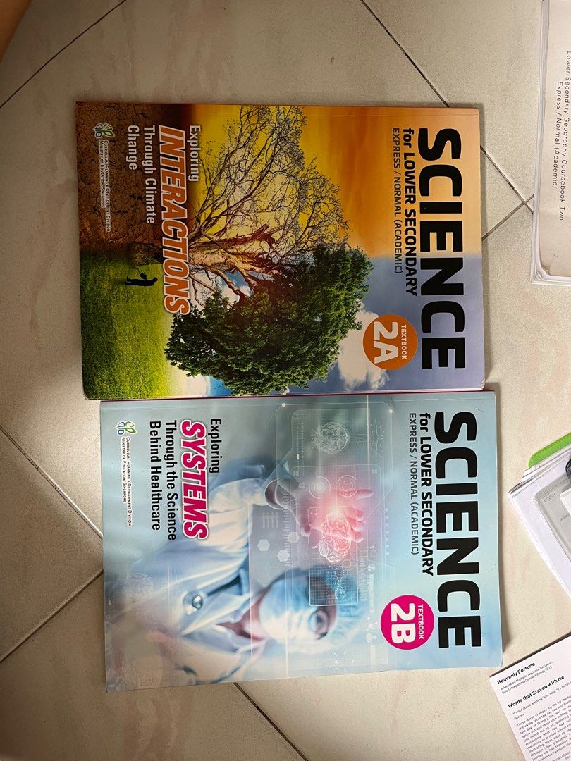 NA Lower Secondary Science Textbooks, Hobbies & Toys, Books & Magazines ...