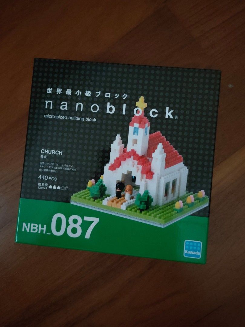 Nanoblock (church), Hobbies & Toys, Toys & Games on Carousell