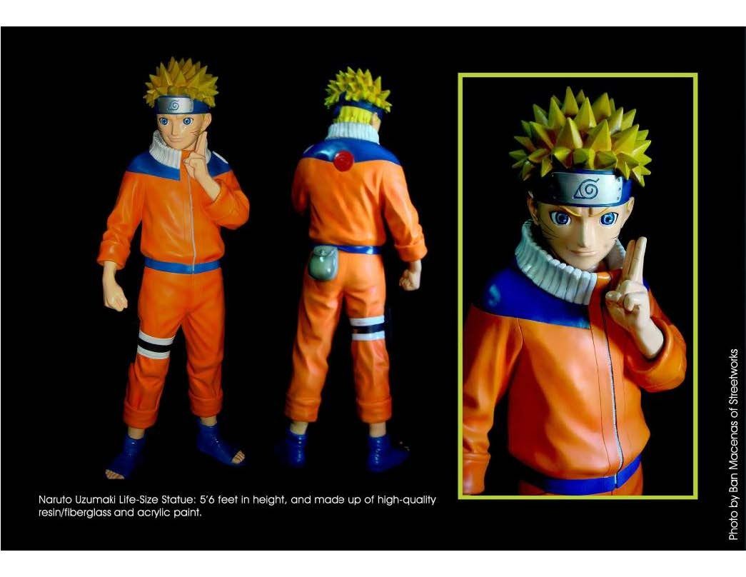 Naruto Life-Size Collectible, Hobbies & Toys, Toys & Games on Carousell