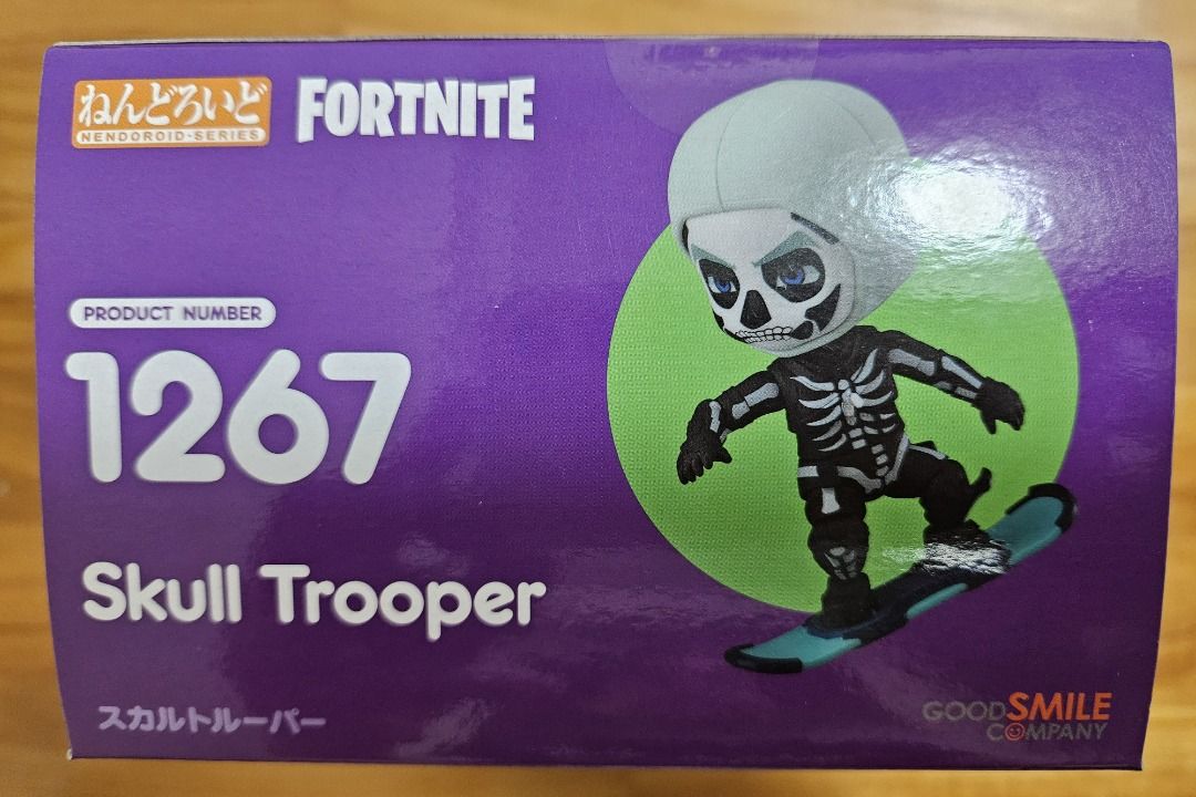 Nendoroid Fortnite Skull Trooper Series: 1267, Hobbies & Toys, Toys ...