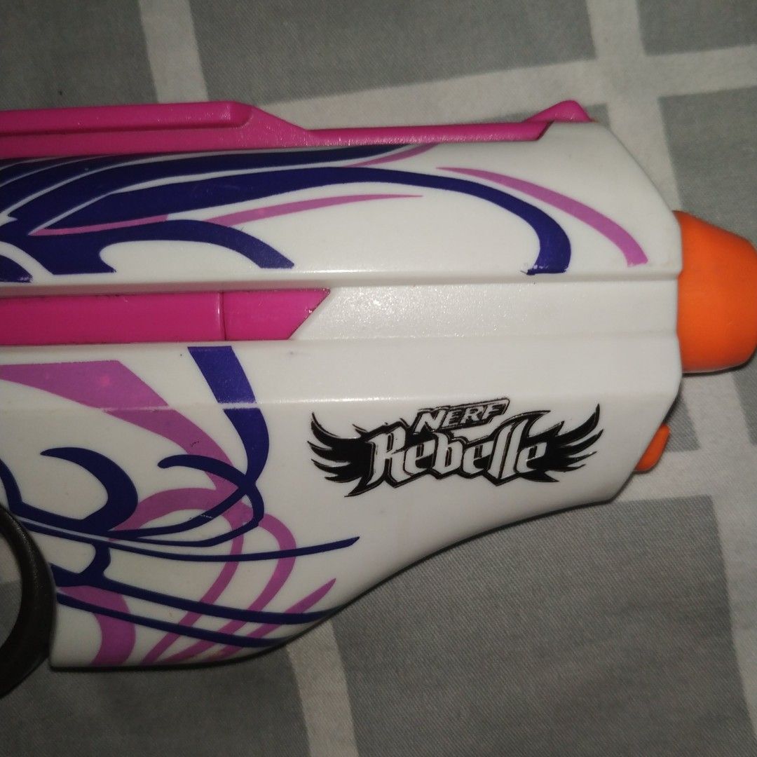 Nerf Rebelle Pink Crush Blaster, Hobbies & Toys, Toys & Games on Carousell