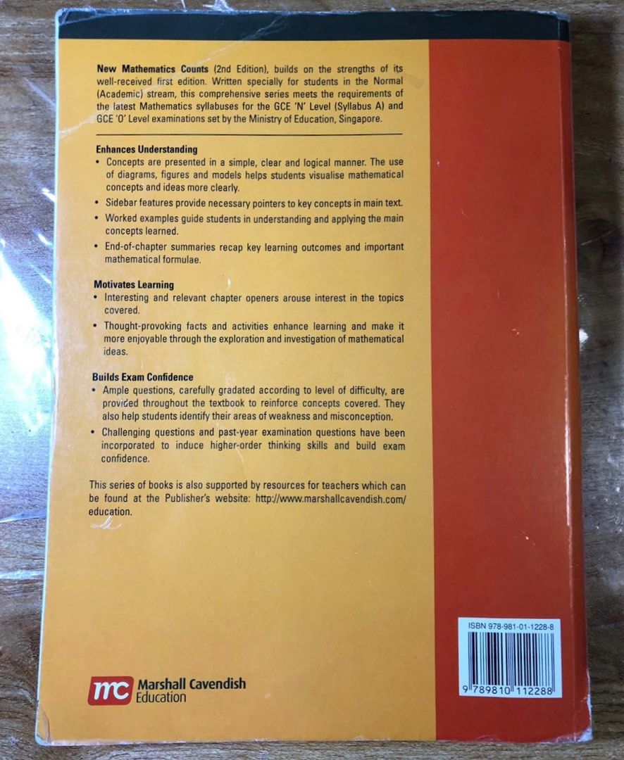 New Mathematics Counts, Hobbies & Toys, Books & Magazines, Textbooks on Carousell