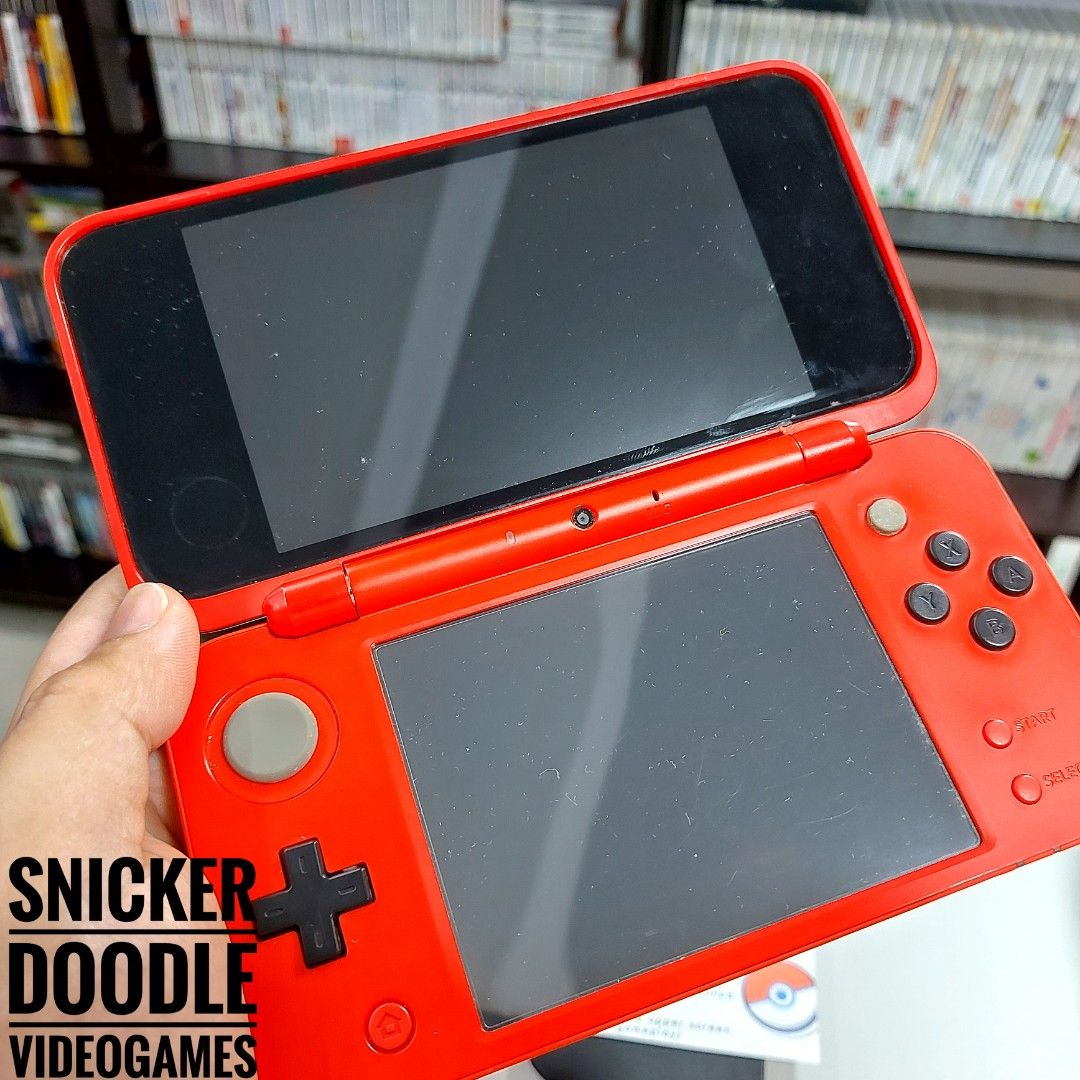 New Nintendo 2DS XL Pokeball Limited Edition, Video Gaming, Video Game ...