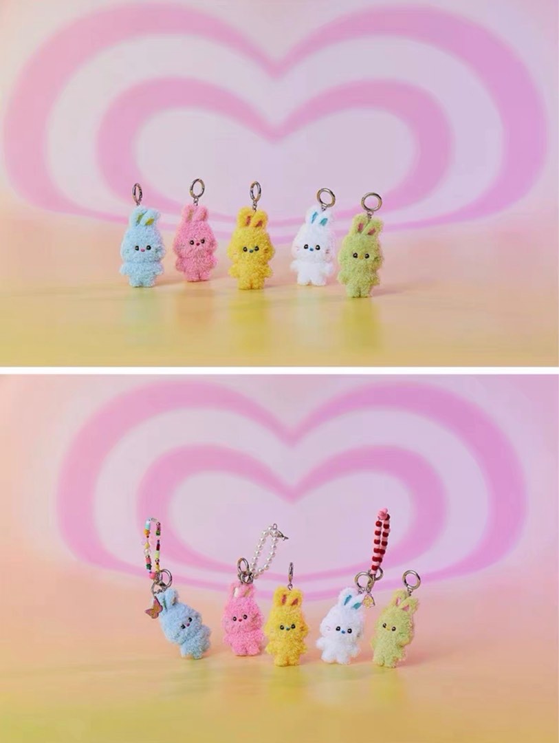 NEWJEANS X LINE FRIENDS KEYCHAIN, Hobbies & Toys, Collectibles ...