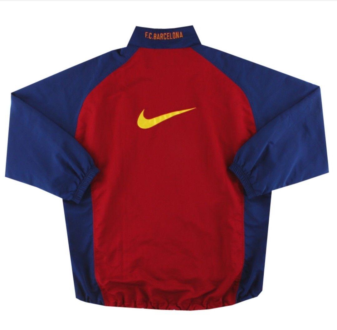 Nike FC Barcelona Vintage 1998 Jacket, Men's Fashion, Coats, Jackets ...