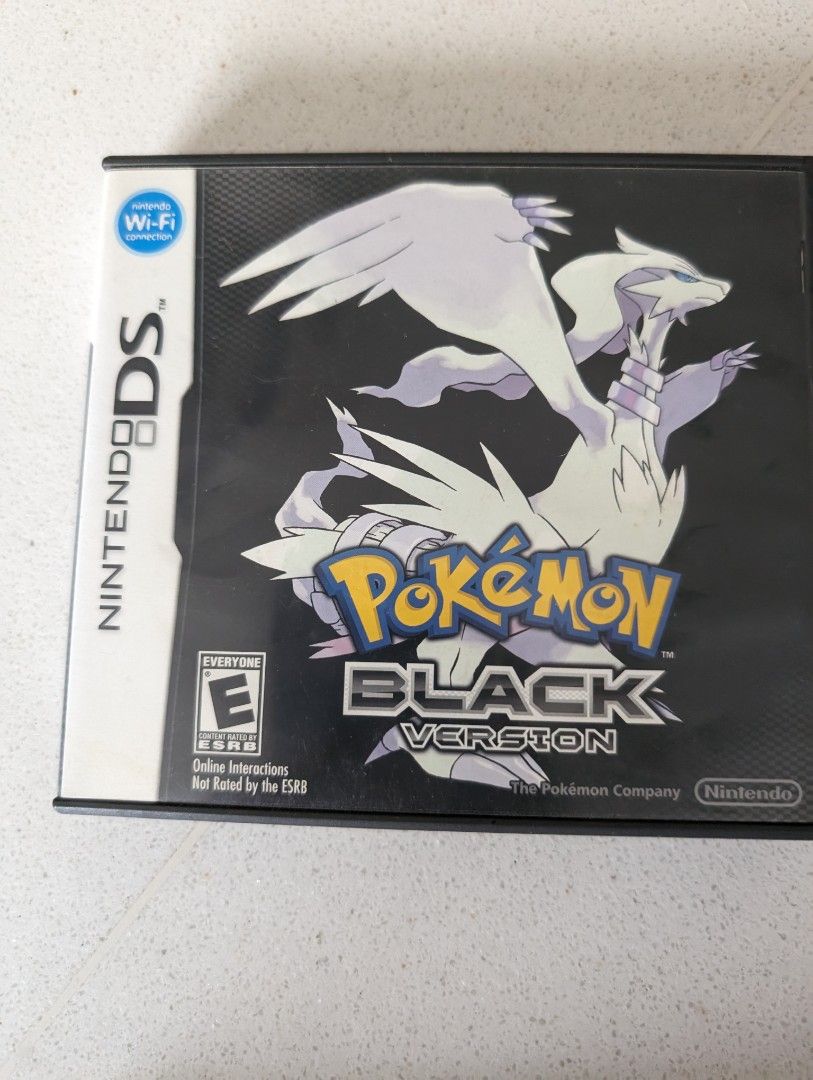 Nintendo DS Games pokemon black complete boxed, Video Gaming, Video ...