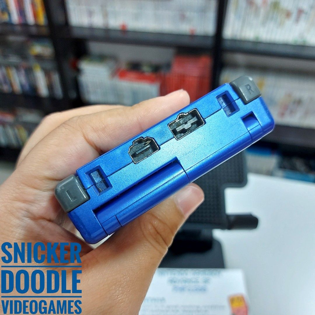 Nintendo Game Boy Advance SP Blue, Video Gaming, Video Game Consoles ...
