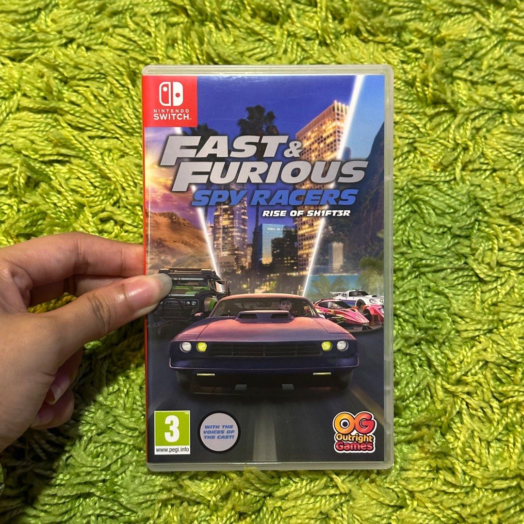 Nintendo Switch Game Fast & Furious Spy Racers Rise Of Sh1ft3rs, Video ...