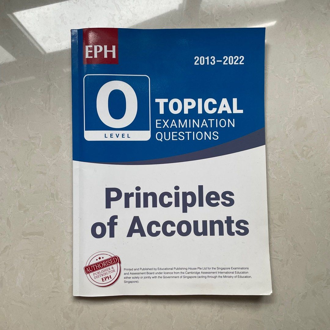O Level Principles of Accounting (POA) Topical Examination Questions ...