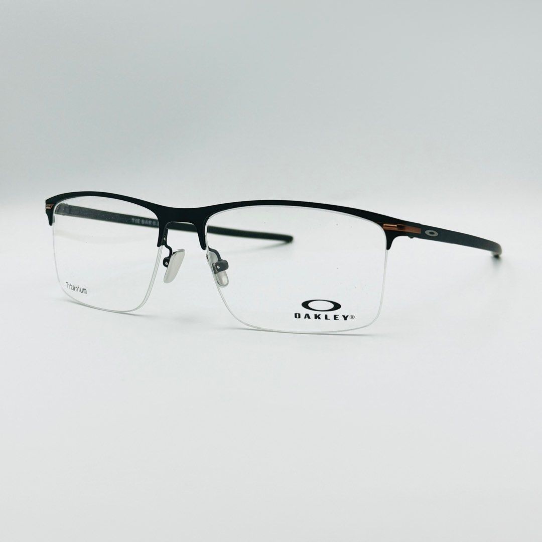 Oakley Tie Bar 0.5 Satin Black 56, Men's Fashion, Watches & Accessories ...