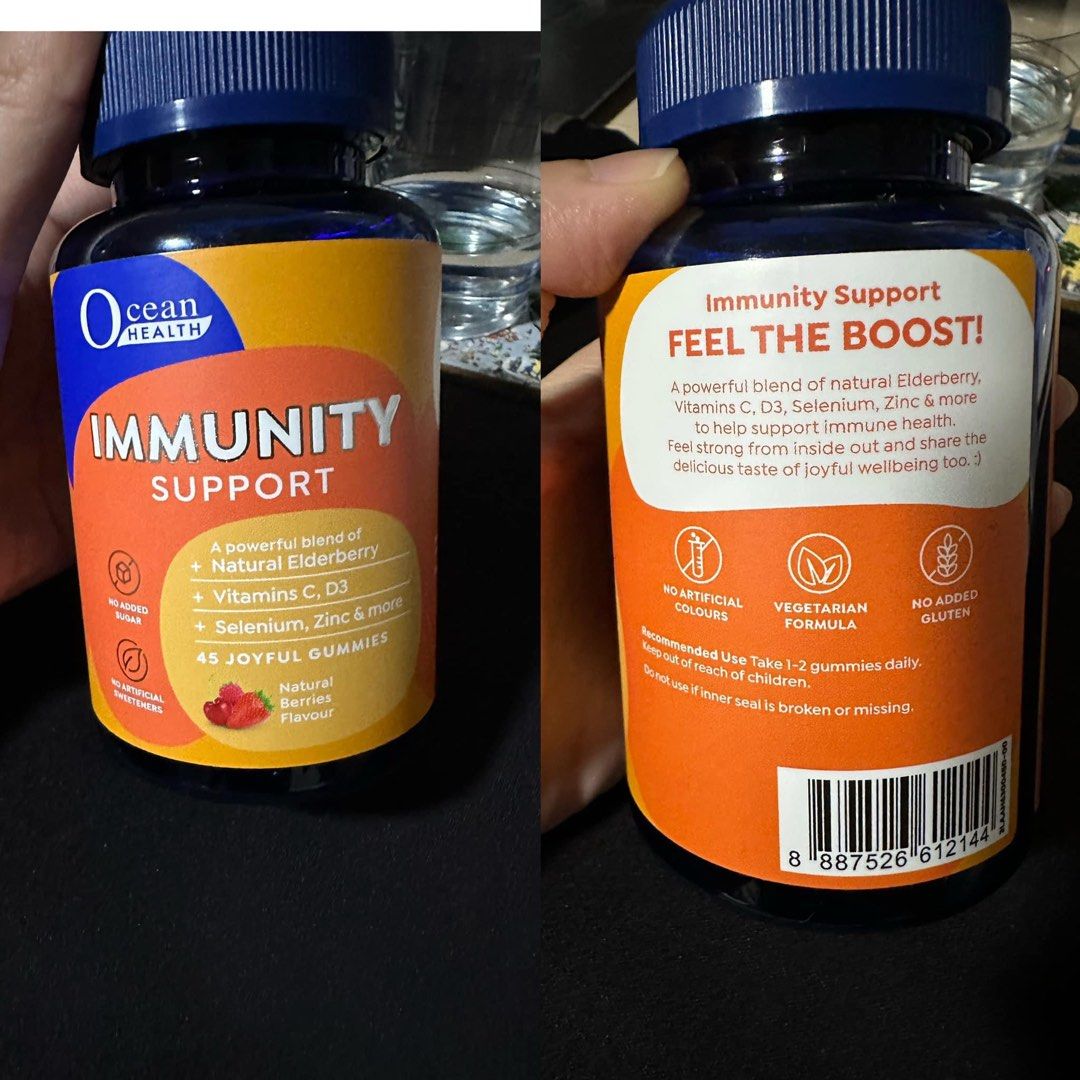 Ocean health gummy, Health & Nutrition, Health Supplements, Vitamins ...