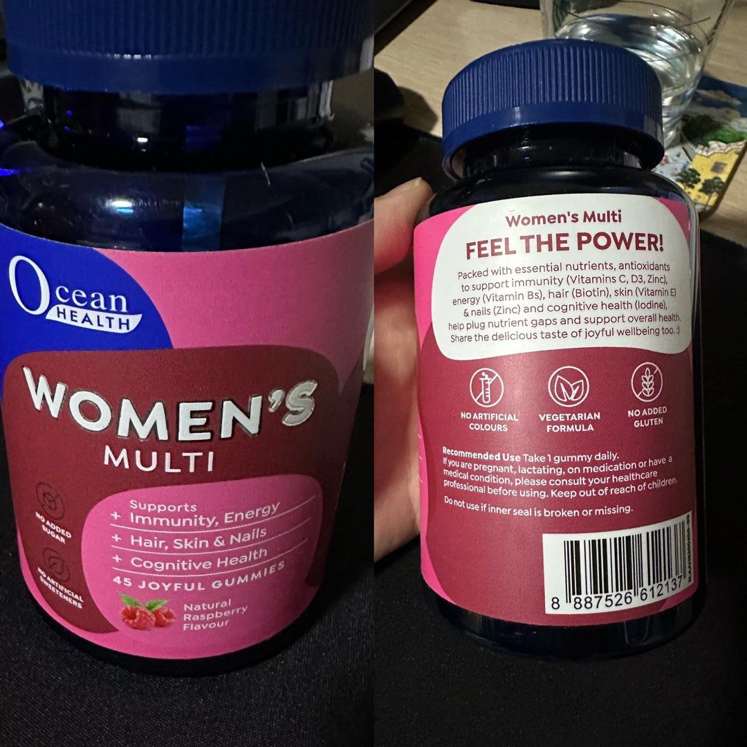 Ocean health gummy, Health & Nutrition, Health Supplements, Vitamins ...