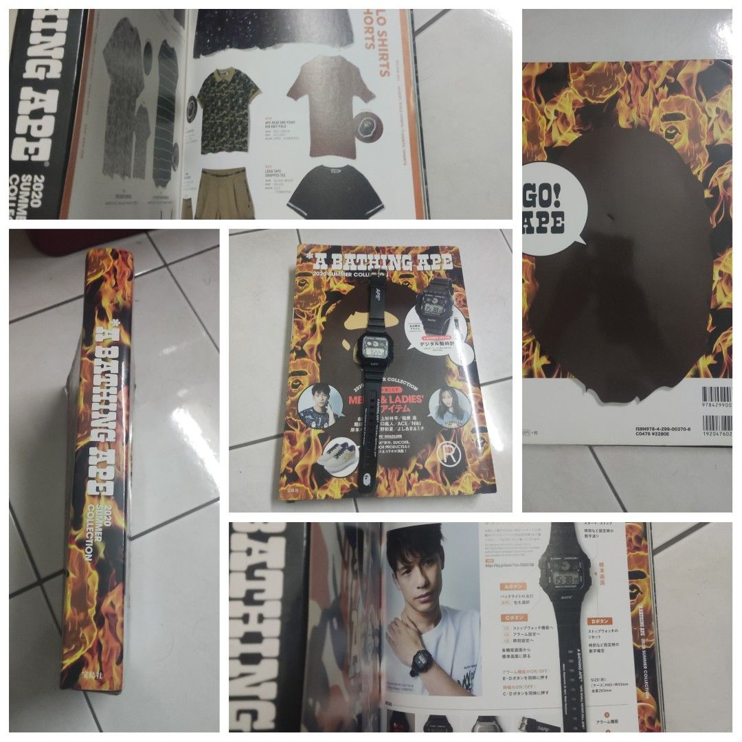 Official Bape by A Bathing Ape 2020 Summer Magazine watch / authentic ...