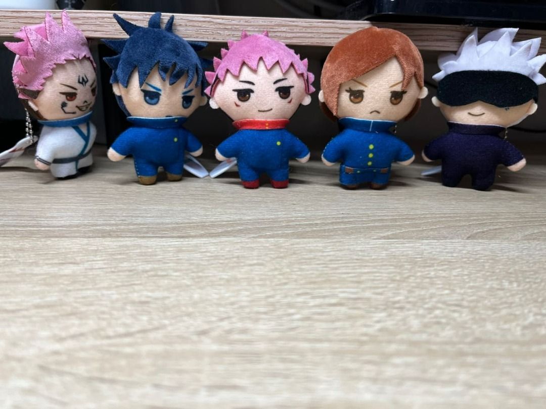 Official JJK X ROUND1 Collab Merchandise Original 9CM Keychain Plushie ...