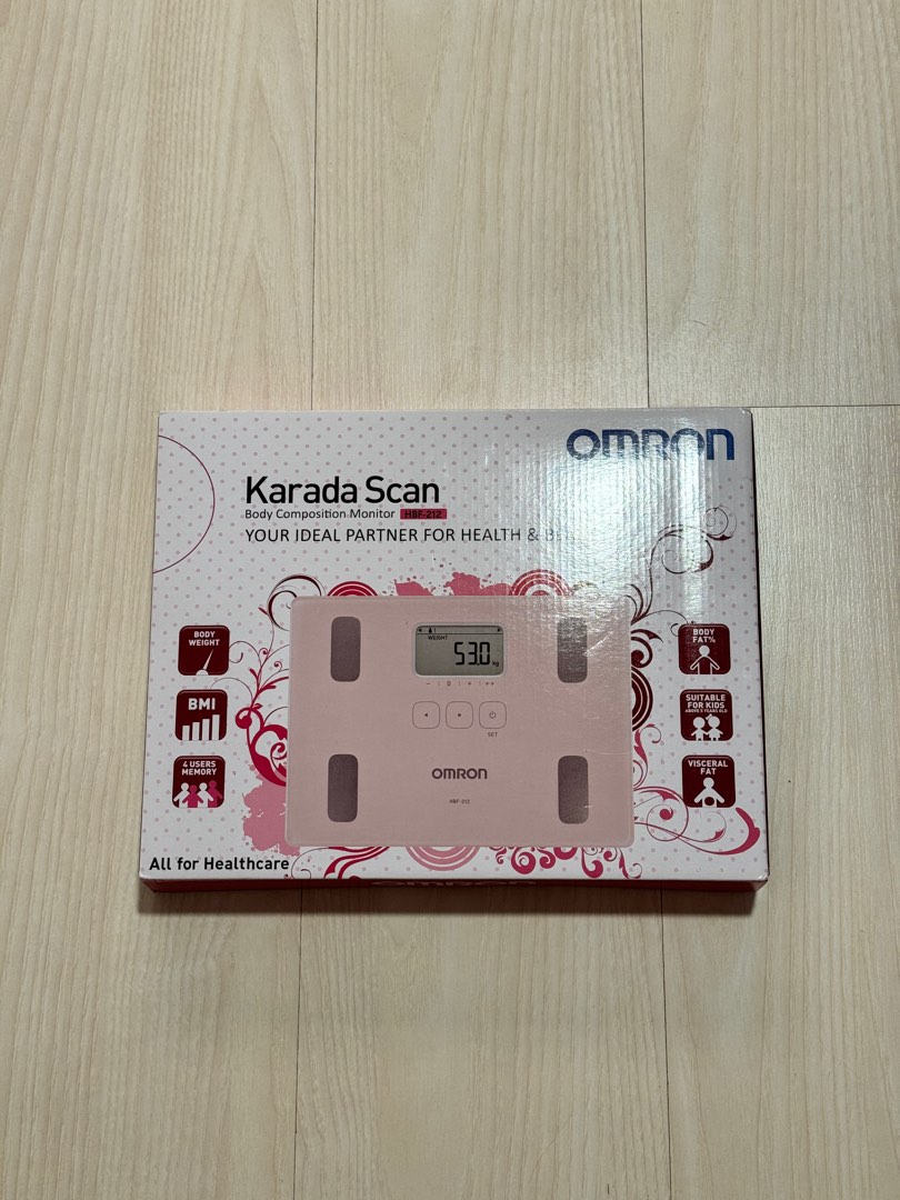 Omron Karada Scan, Health & Nutrition, Health Monitors & Weighing ...