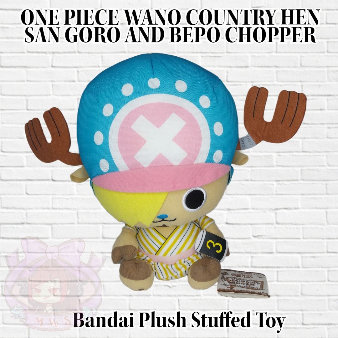 One Piece Wano Country Hen: San Goro and Bepo chopper Bandai Spirits ...