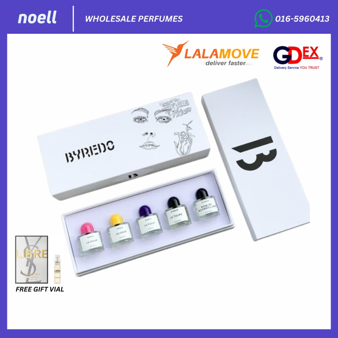 [ORIGINAL] AUTHENTIC READY STOCK BYREDO (COLORFUL CAP 5X10ML) 5IN1 ...