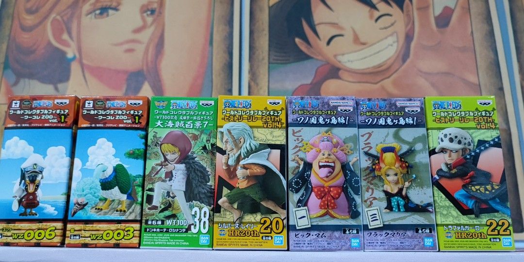 Original One Piece world collectible figures (WCF), Hobbies & Toys ...