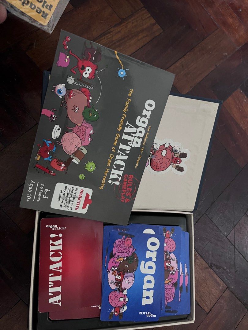 Original Organ Attack Card Game + Expansion, Hobbies & Toys, Toys ...