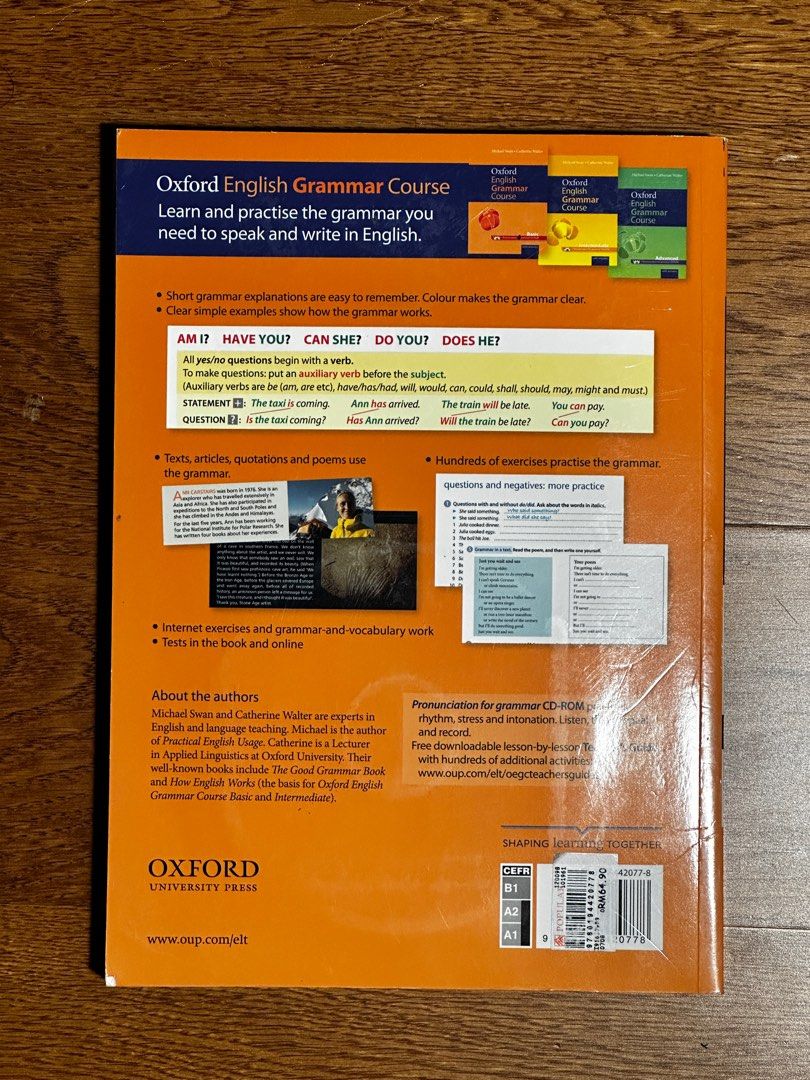 Oxford English Grammar Course Basic, Hobbies & Toys, Books & Magazines ...