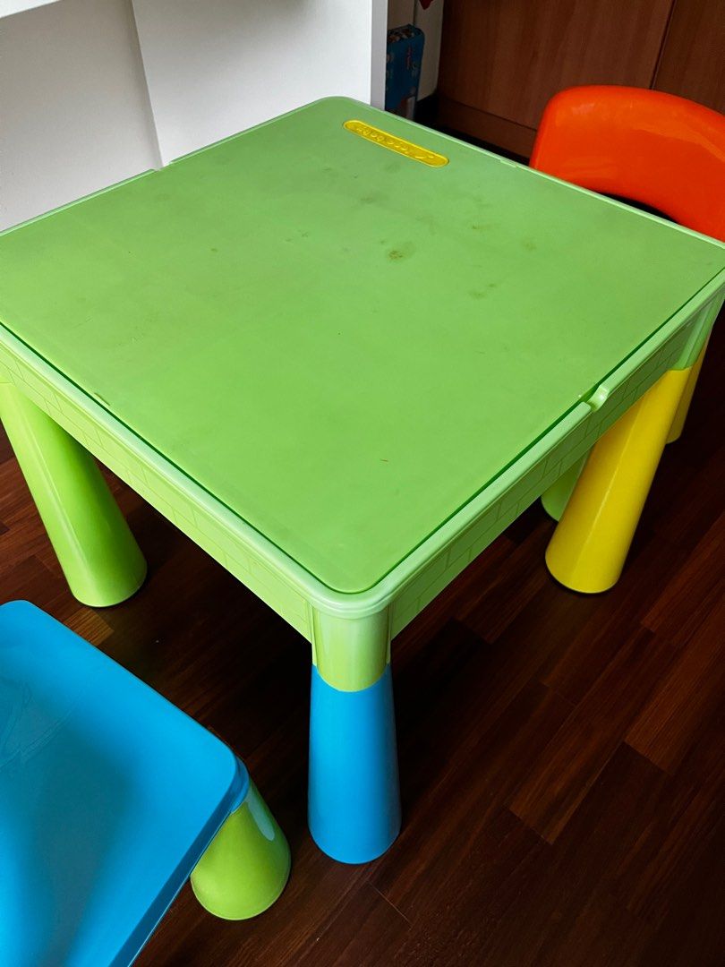 Parklon Playmat with free Lego table plus 2 chairs, Babies & Kids, Baby ...