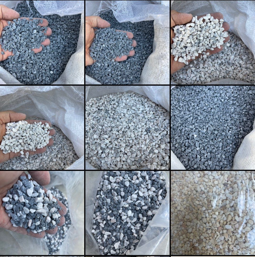 Pebble 4kg for plant garden decoration various colour and design for ...