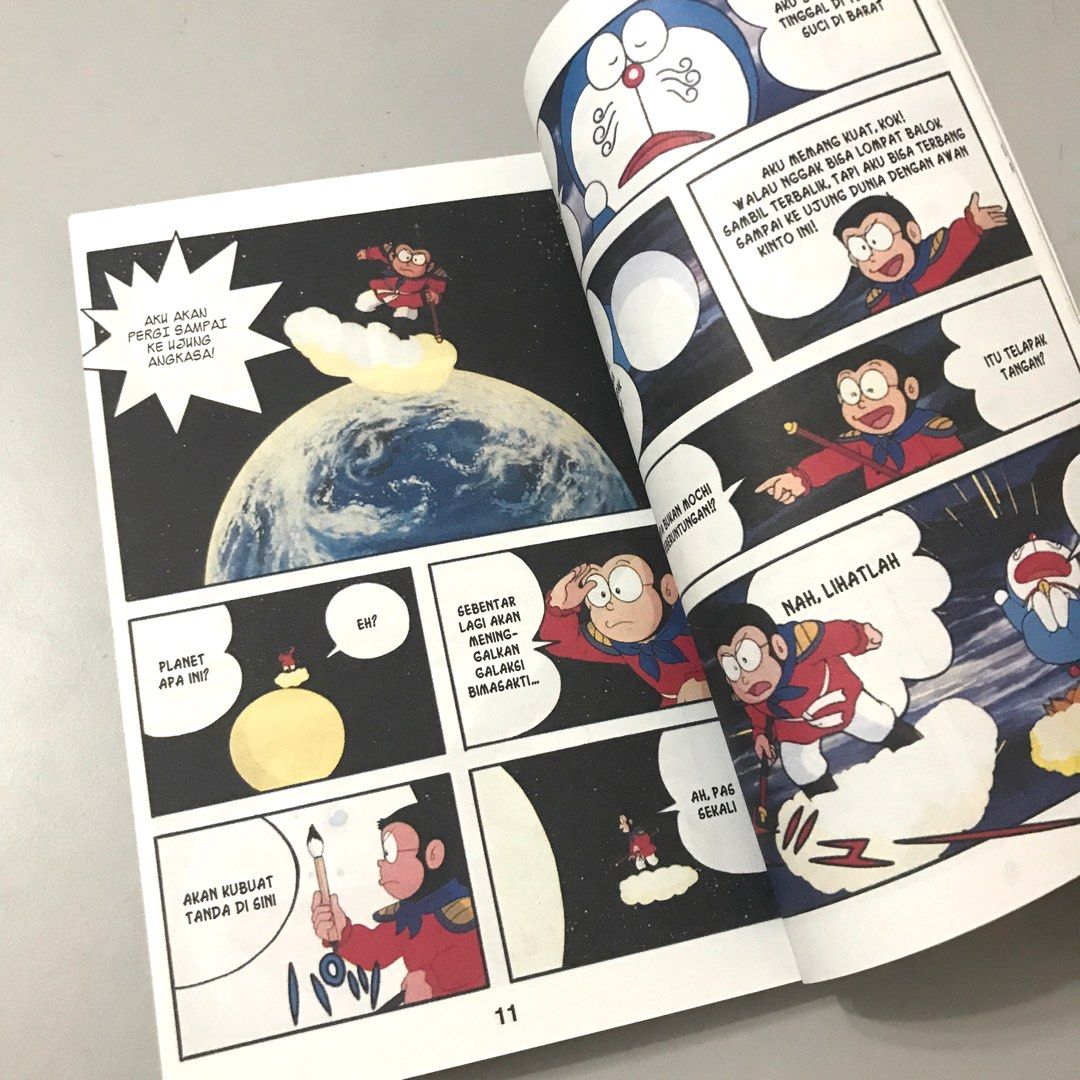 Perjalanan Paralel Nobita Ke Dunia Barat - Doraemon Comic, Hobbies ...