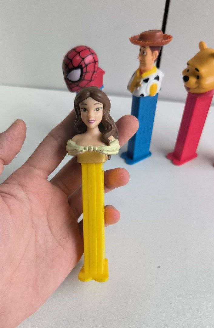 PEZ Belle - toy story woody - Spiderman Combo, Hobbies & Toys ...