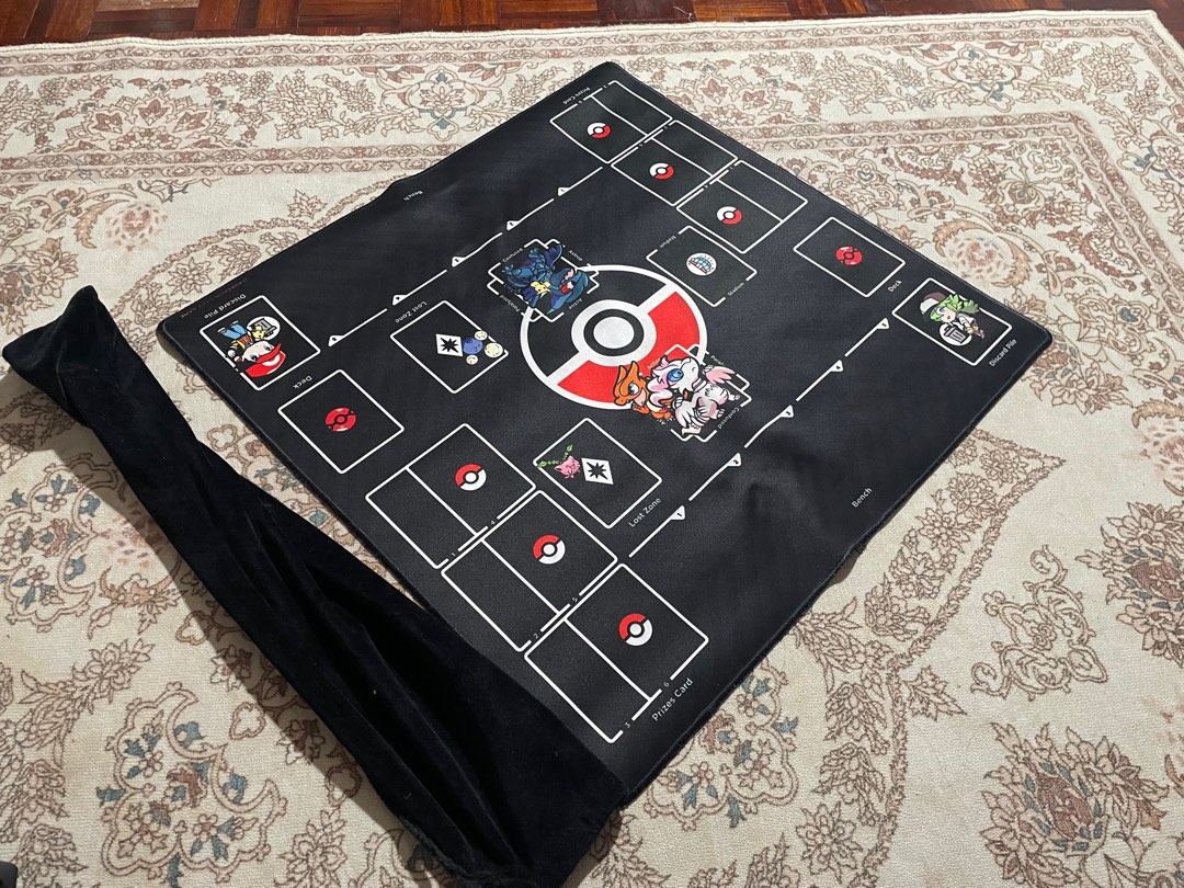Pokemon TCG Playmat, Hobbies & Toys, Toys & Games on Carousell