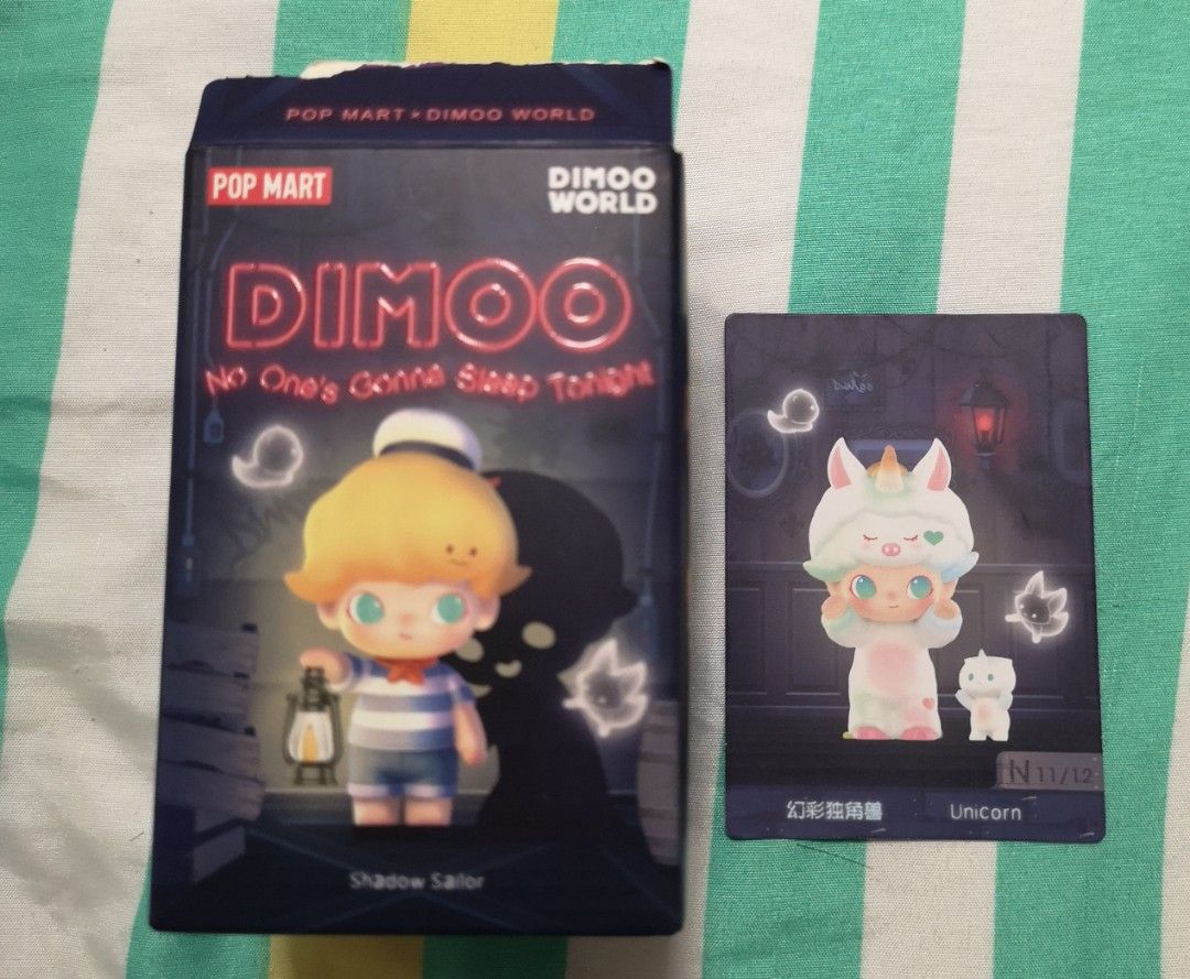 pop mart dimoo no one' gonna sleep tonight series, Hobbies & Toys, Toys ...