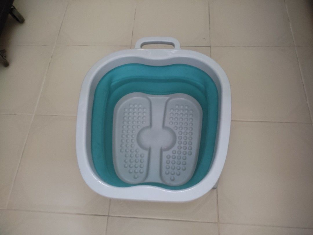 Portable Hydrotherapy Foot Water Tub, Health & Nutrition, Massage ...