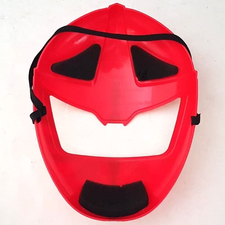 Power Rangers Super Samurai Red Shogun Face Mask, Bandai 2005, Mighty ...