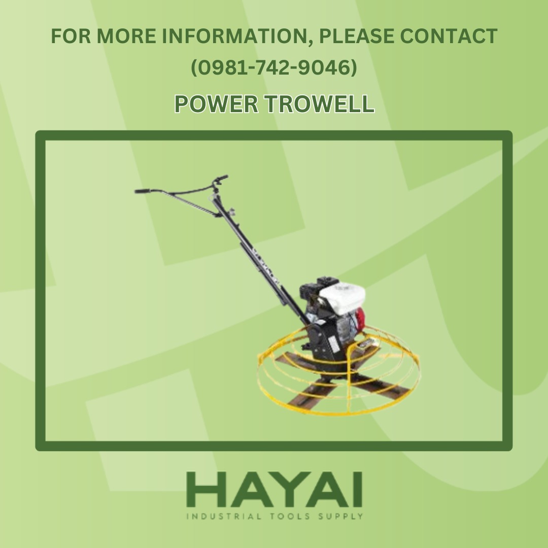 POWER TROWELL, Commercial & Industrial, Construction Tools & Equipment ...