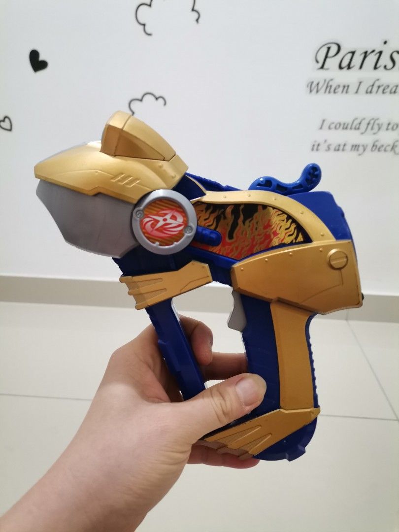 (Preowned) Shuriken Sentai Ninninger-DX Gama blaster, Hobbies & Toys ...