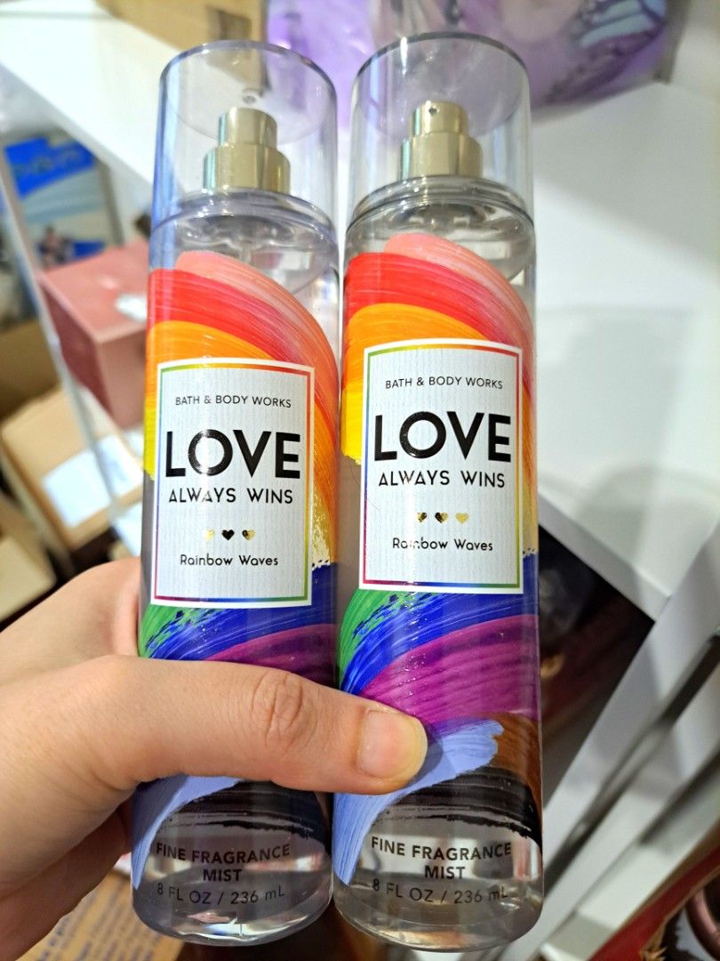 Rainbow waves body mist bath and body works, Beauty & Personal Care ...